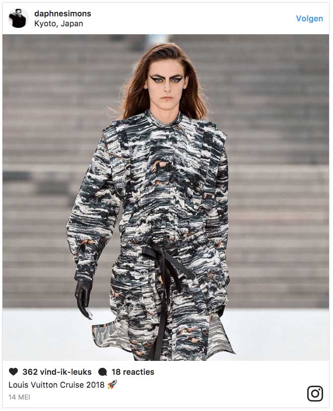 Nederlandse modellen gooien hoge ogen tijdens de Louis Vuitton cruise ...